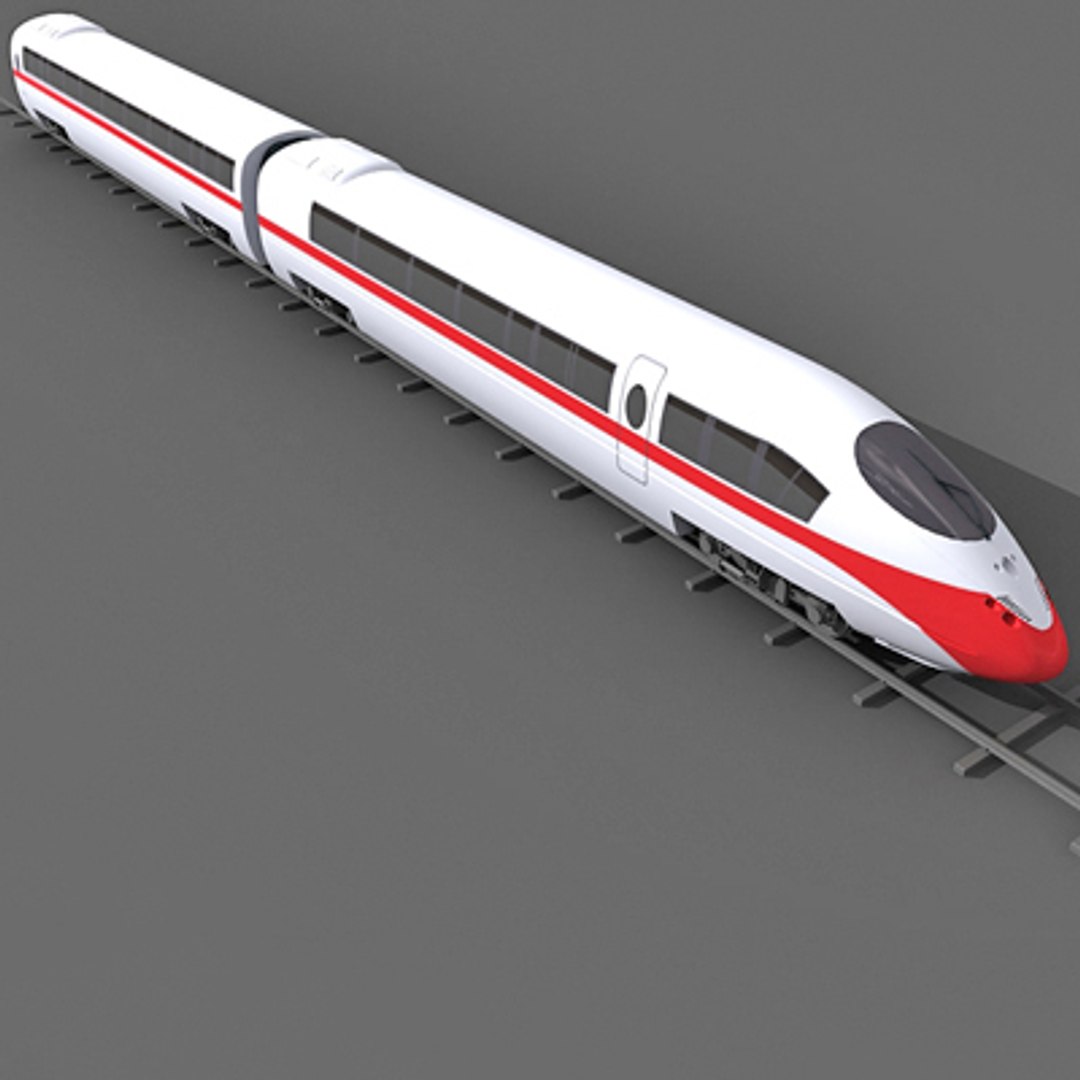 3d Train Passenger Model