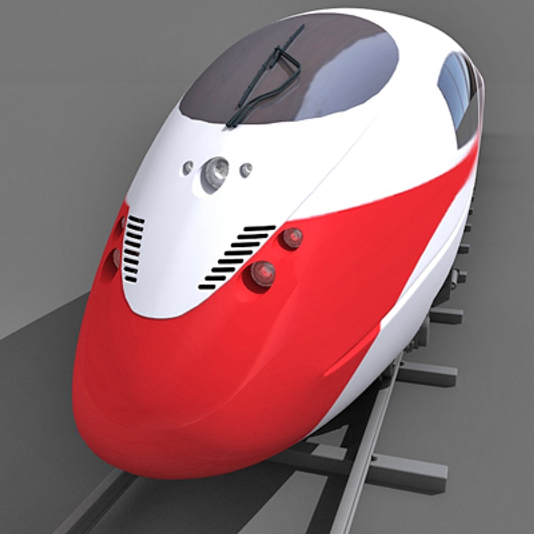 3d Train Passenger Model