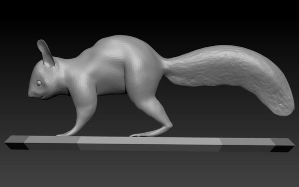Red Squirrel Stl model - TurboSquid 1774226