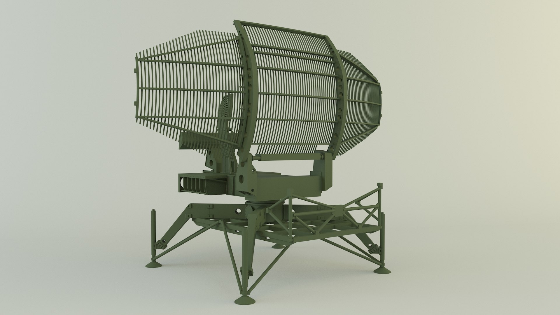 AN-TPS-43 Radar System Model - TurboSquid 2282495