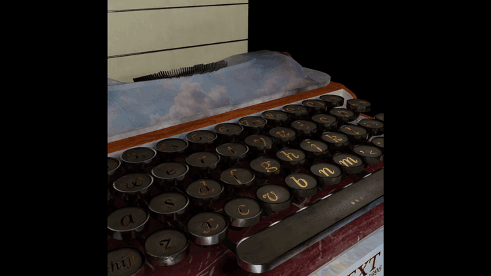 3D Model Typewriter - TurboSquid 2050710