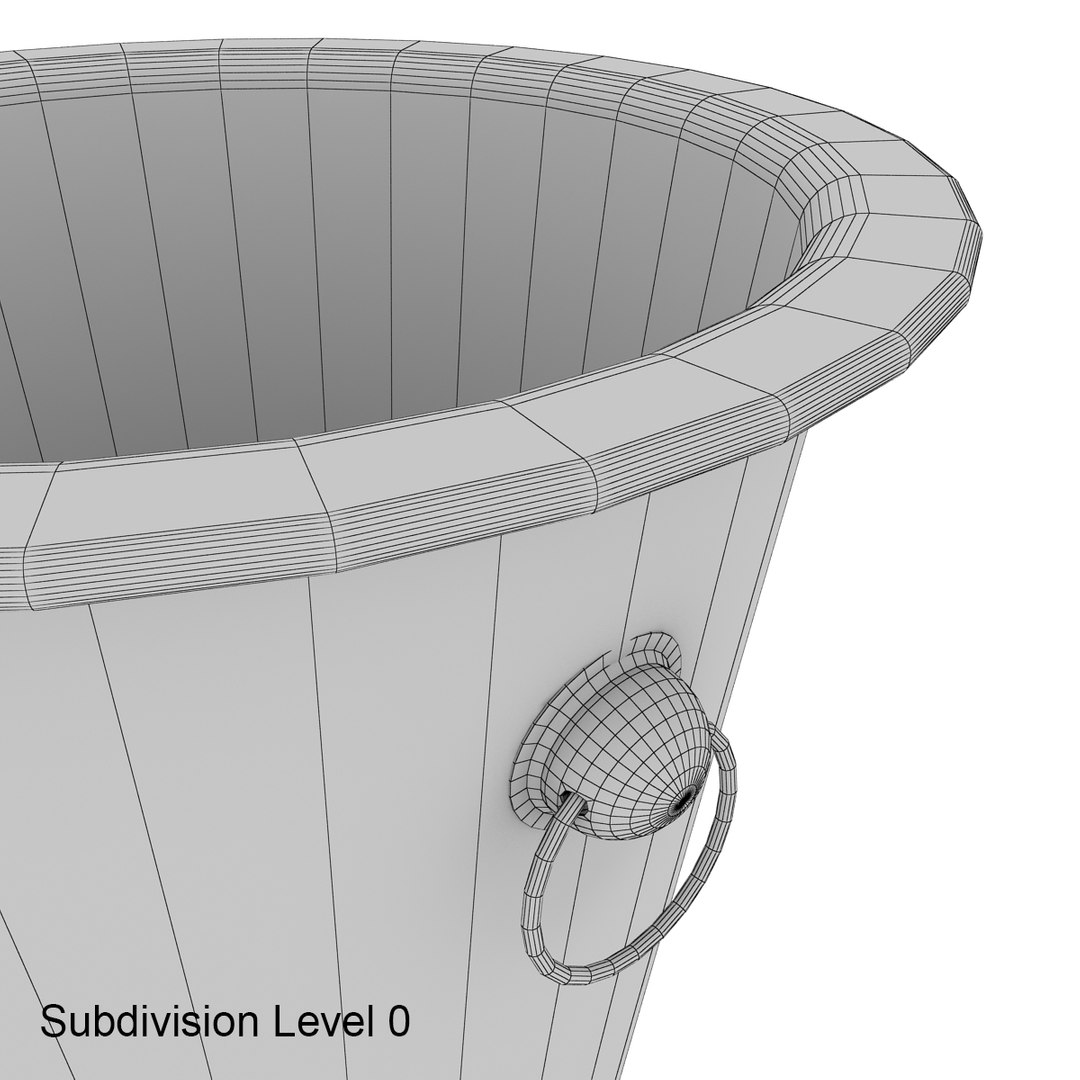 3d model ice bucket