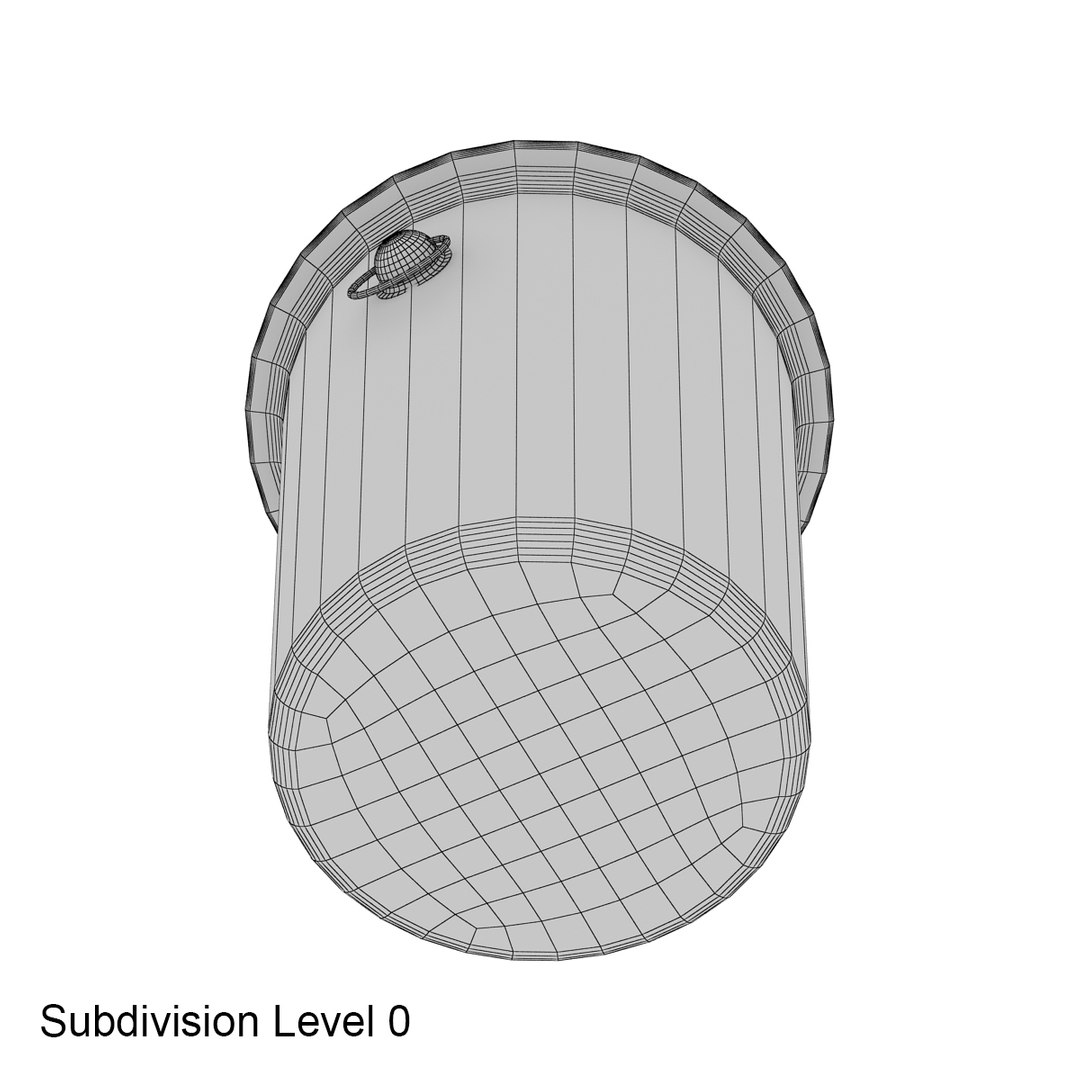3d model ice bucket