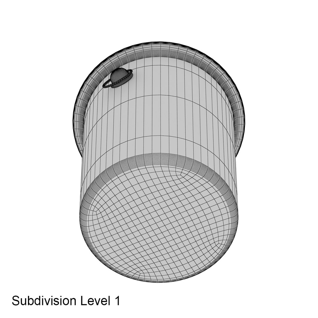 3d model ice bucket