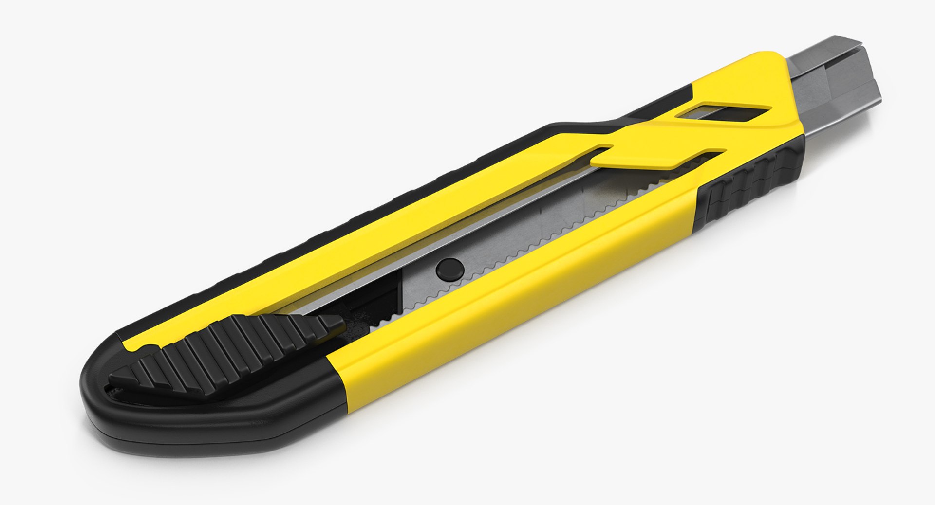 3D Stationery Knife Stanley Model - TurboSquid 1332833