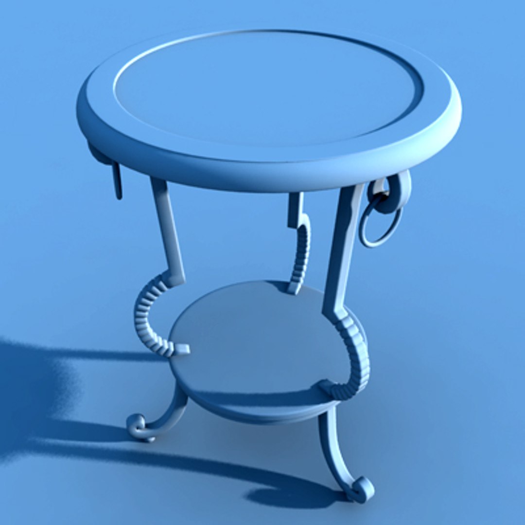 3d Tea Coffee Table Model