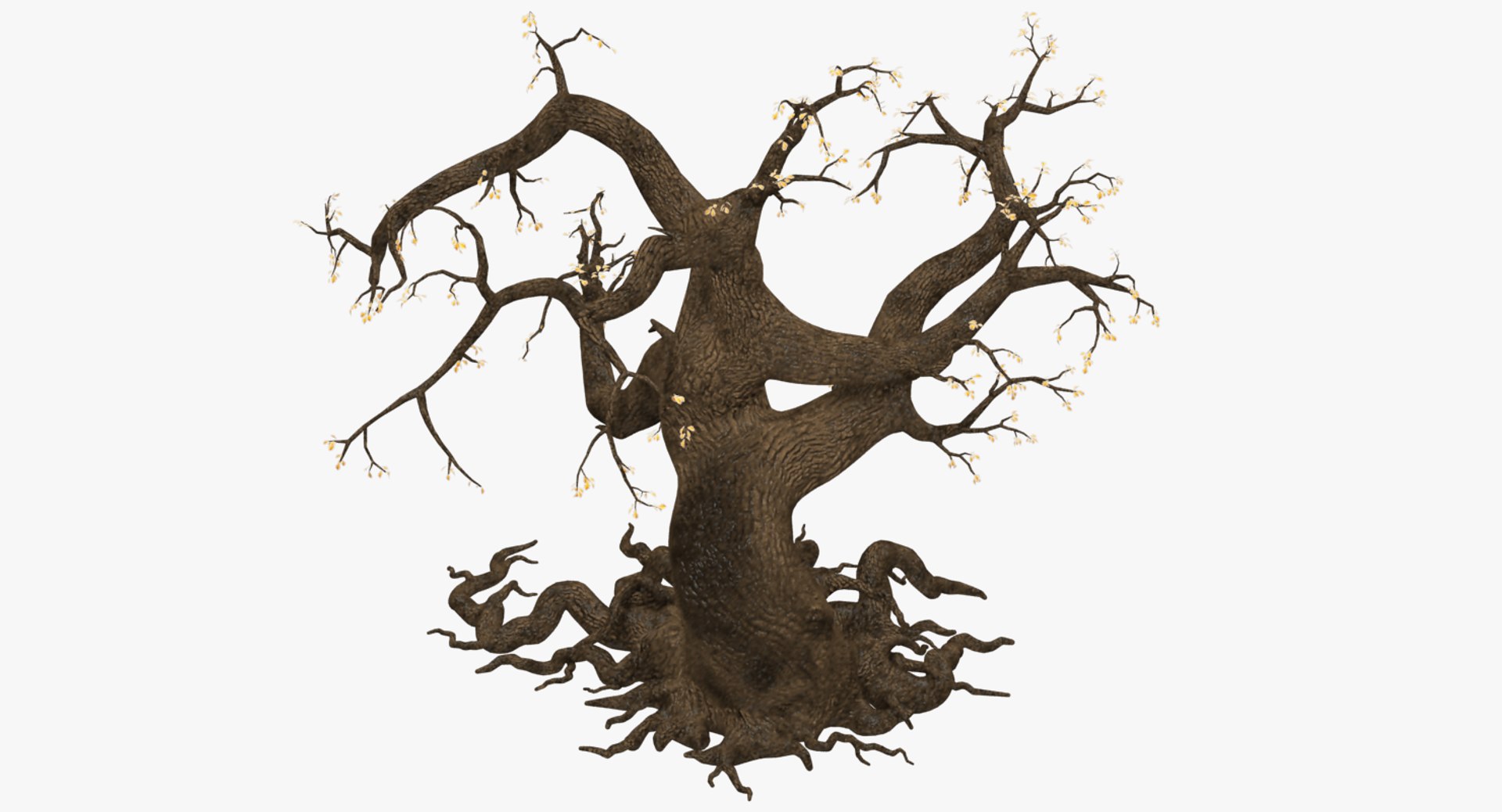 3D Model Scary Tree - TurboSquid 1273355