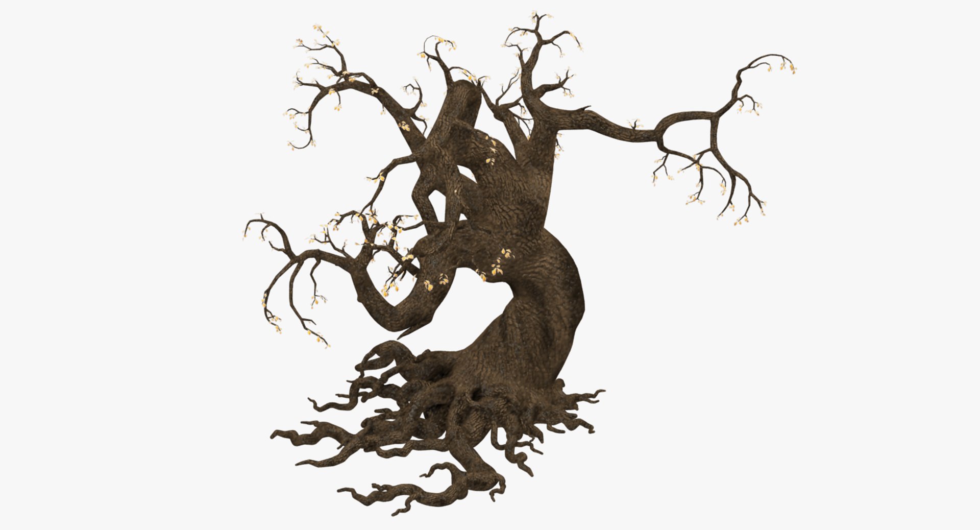 3D Model Scary Tree - TurboSquid 1273355