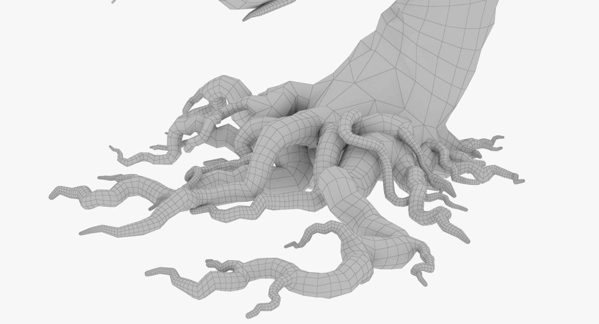 3D Model Scary Tree - TurboSquid 1273355