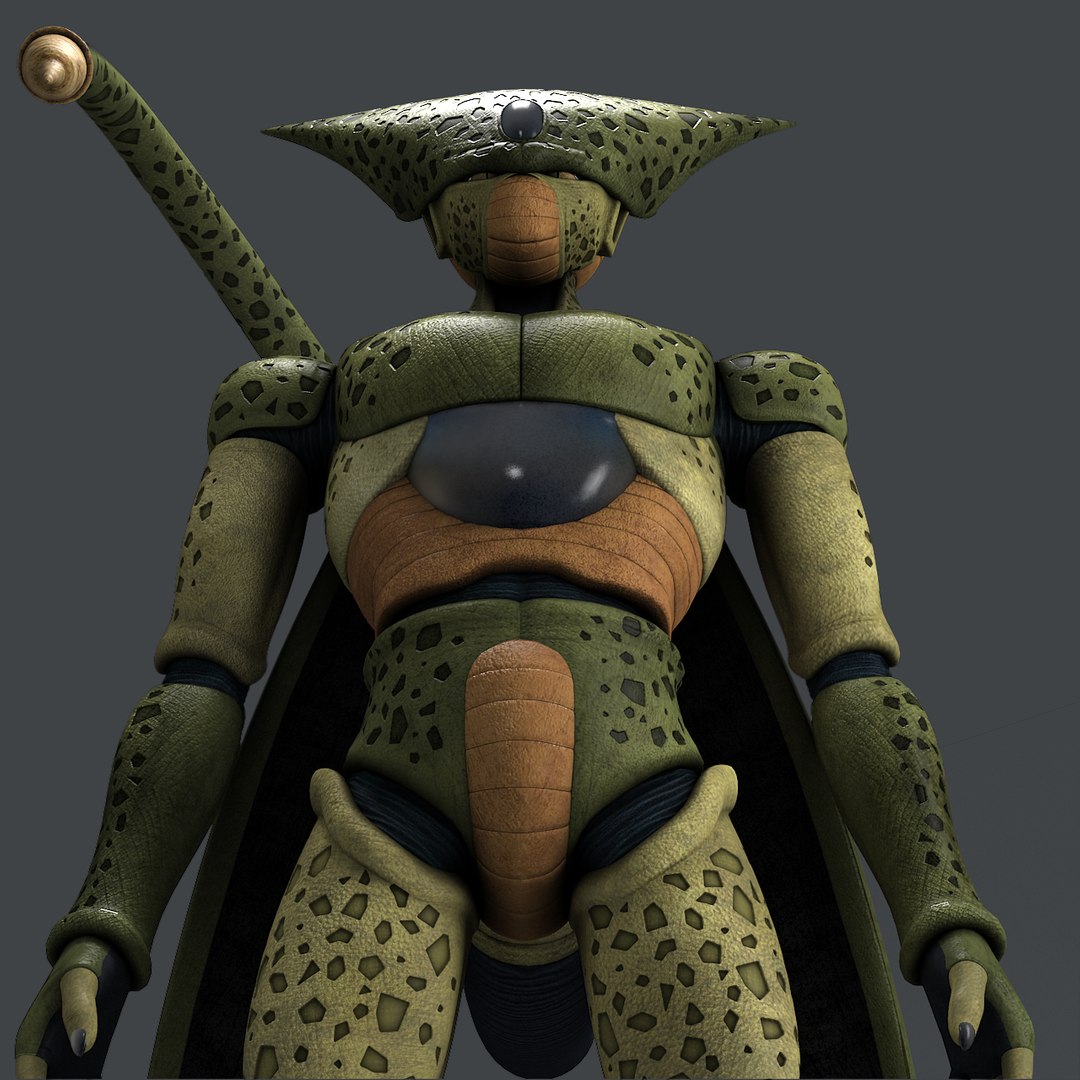 3d Max Dragon Ball Cell