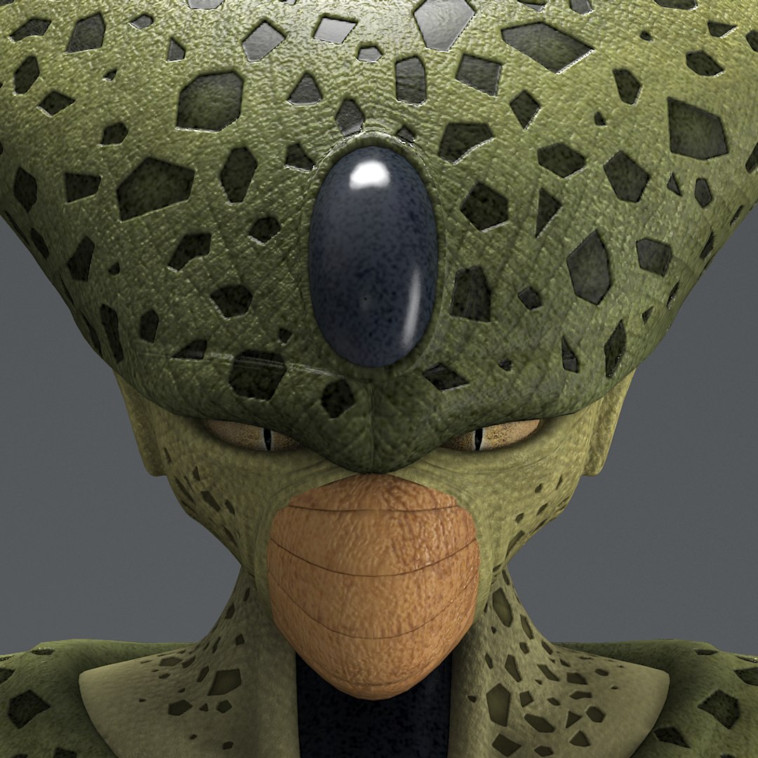 3d Max Dragon Ball Cell