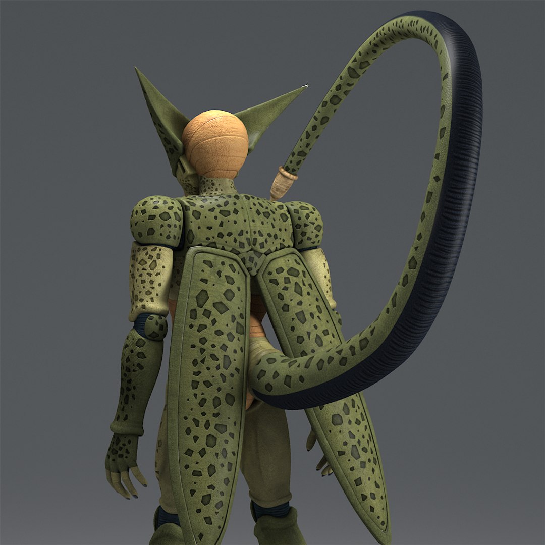 3d Max Dragon Ball Cell