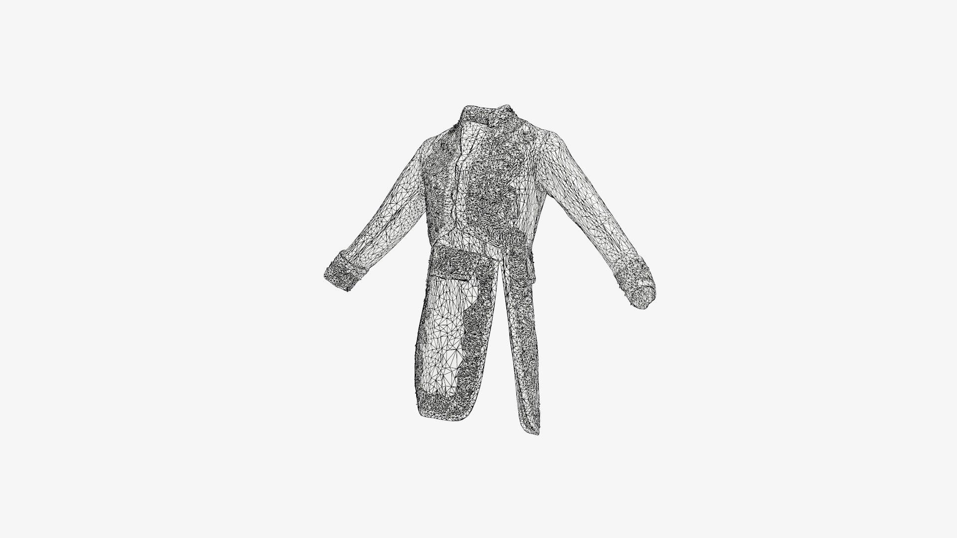 3D Lackey Jacket Alt - TurboSquid 1850689