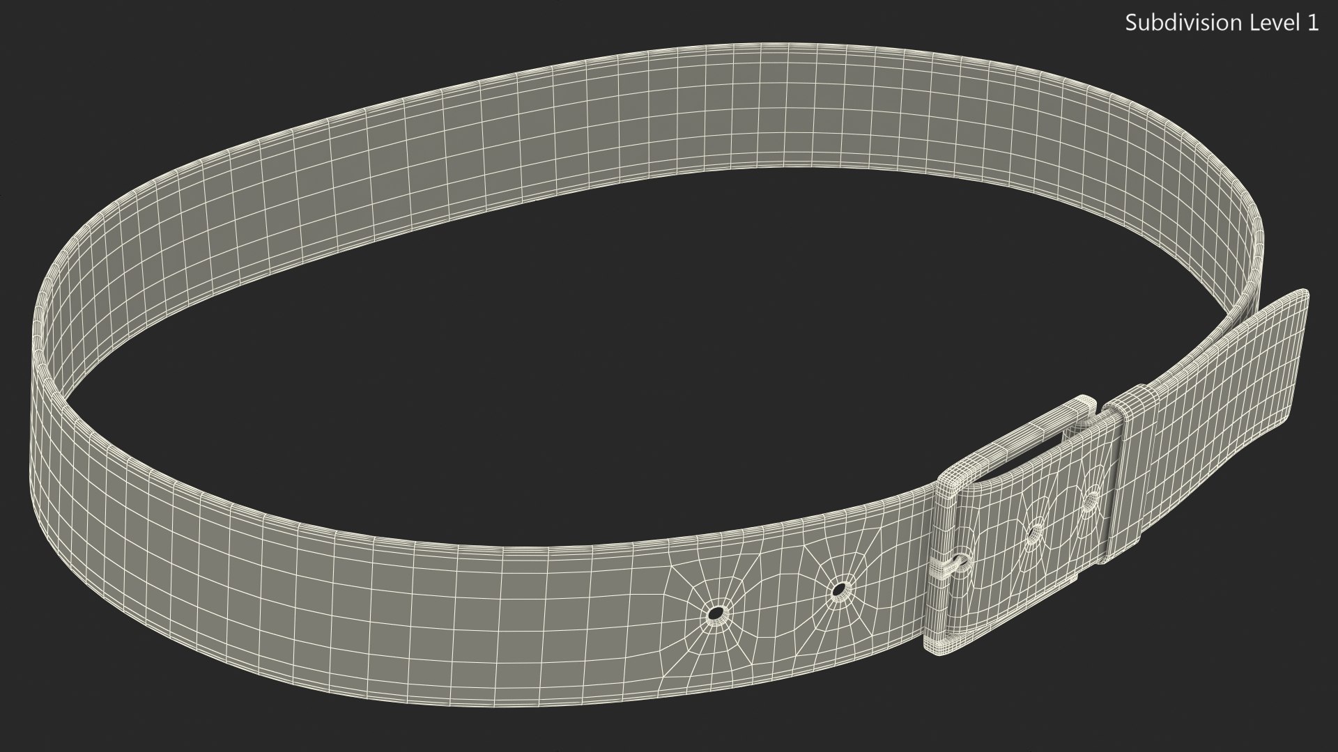 Leather Belt Model - TurboSquid 1819200