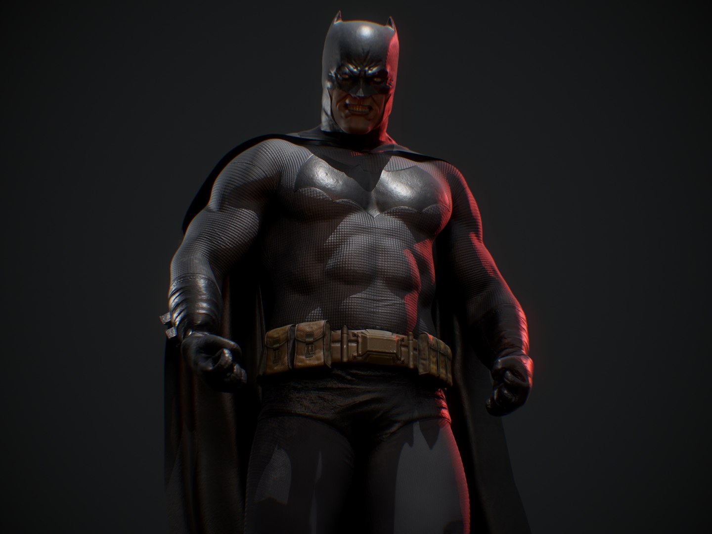 3D Batman 3d Game Ready Blender Unreal Max - TurboSquid 2265470