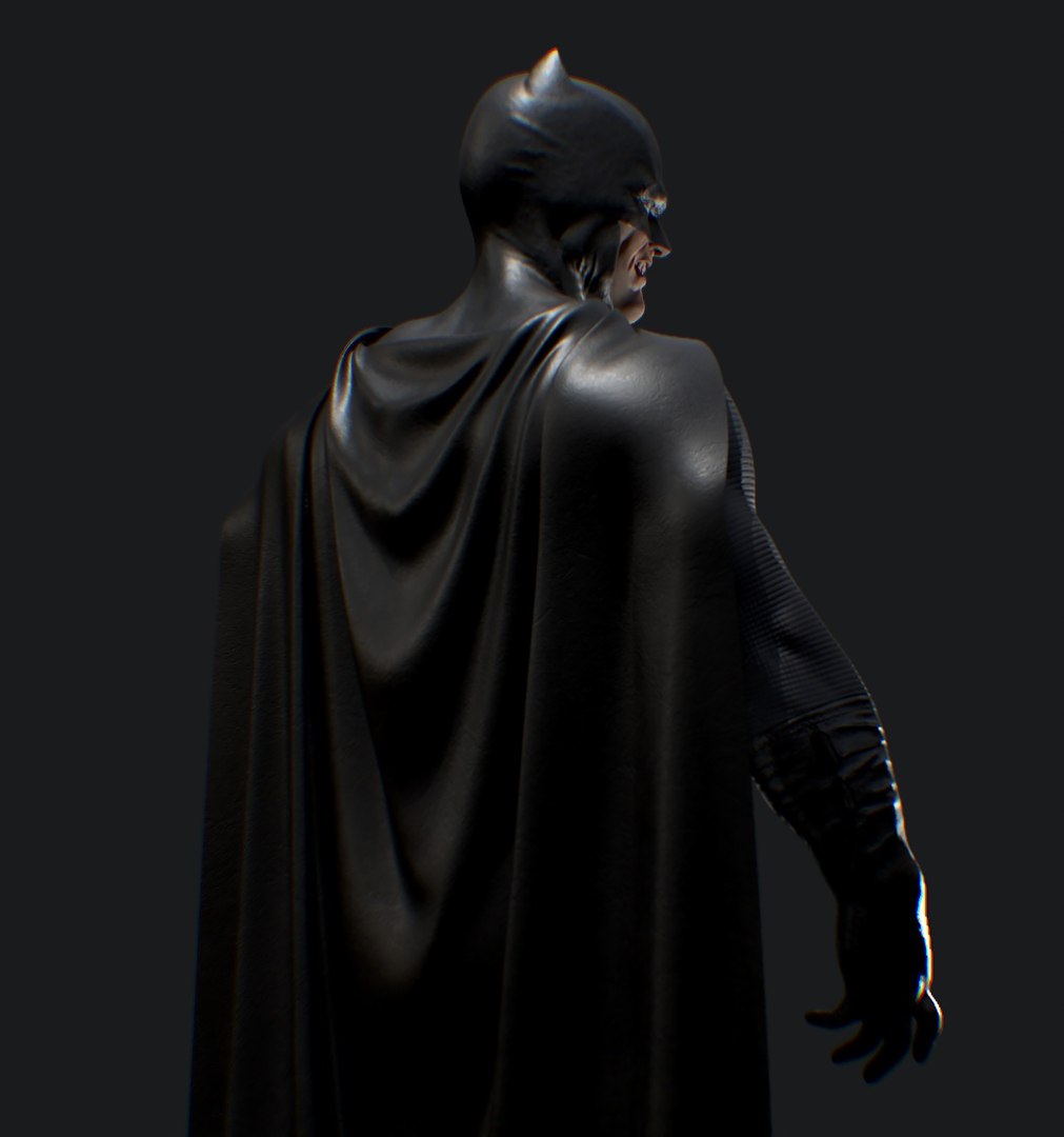 3D Batman 3d Game Ready Blender Unreal Max - TurboSquid 2265470