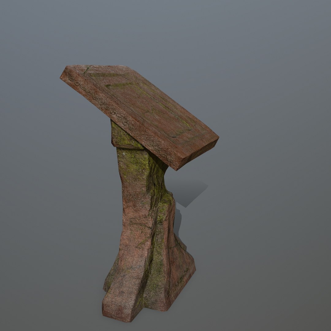 Lectern 3D Model - TurboSquid 1662034