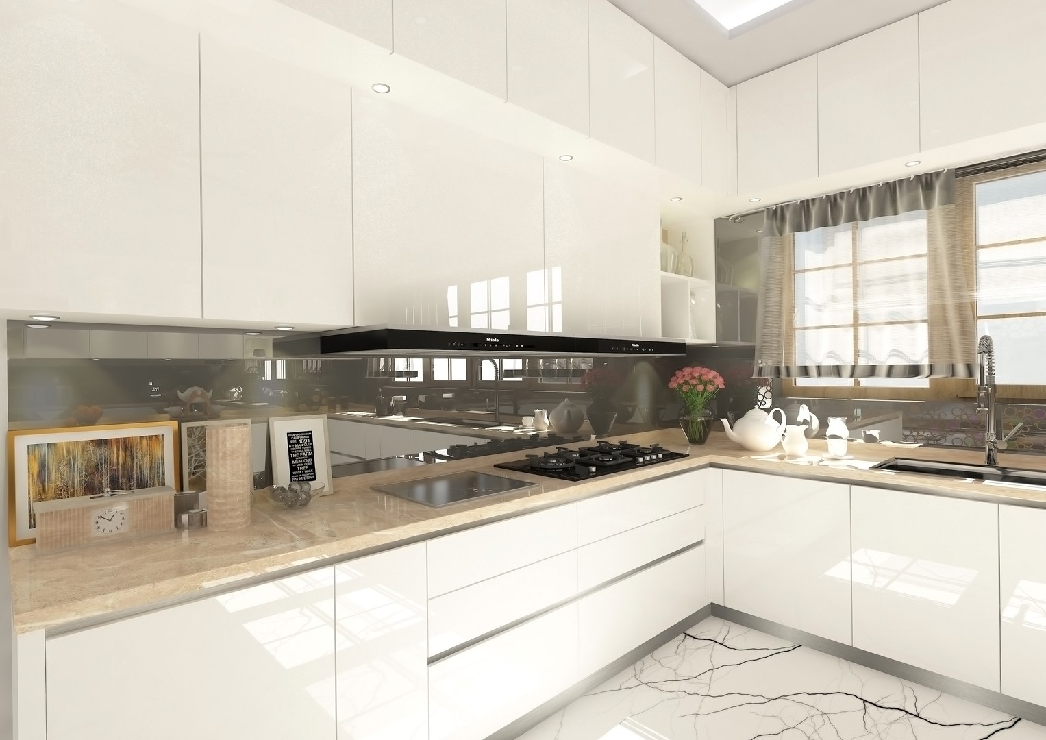 Modular Kitchen 3D Model - TurboSquid 1374041