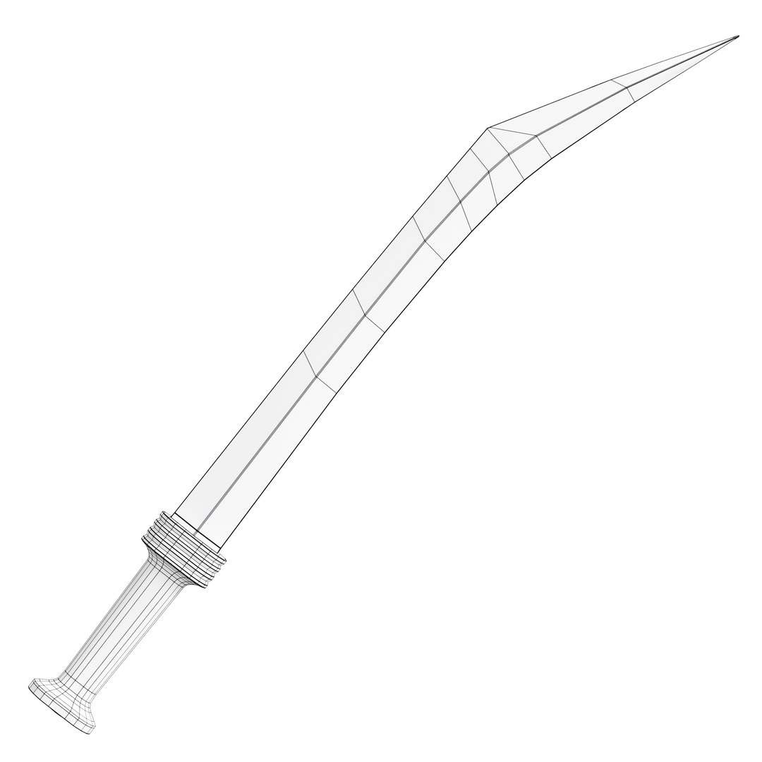 3D Roman Sica Sword - TurboSquid 1570177