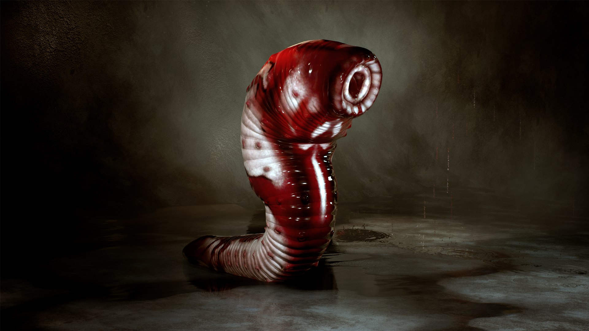 3D Model Giant Leeches - TurboSquid 1337052