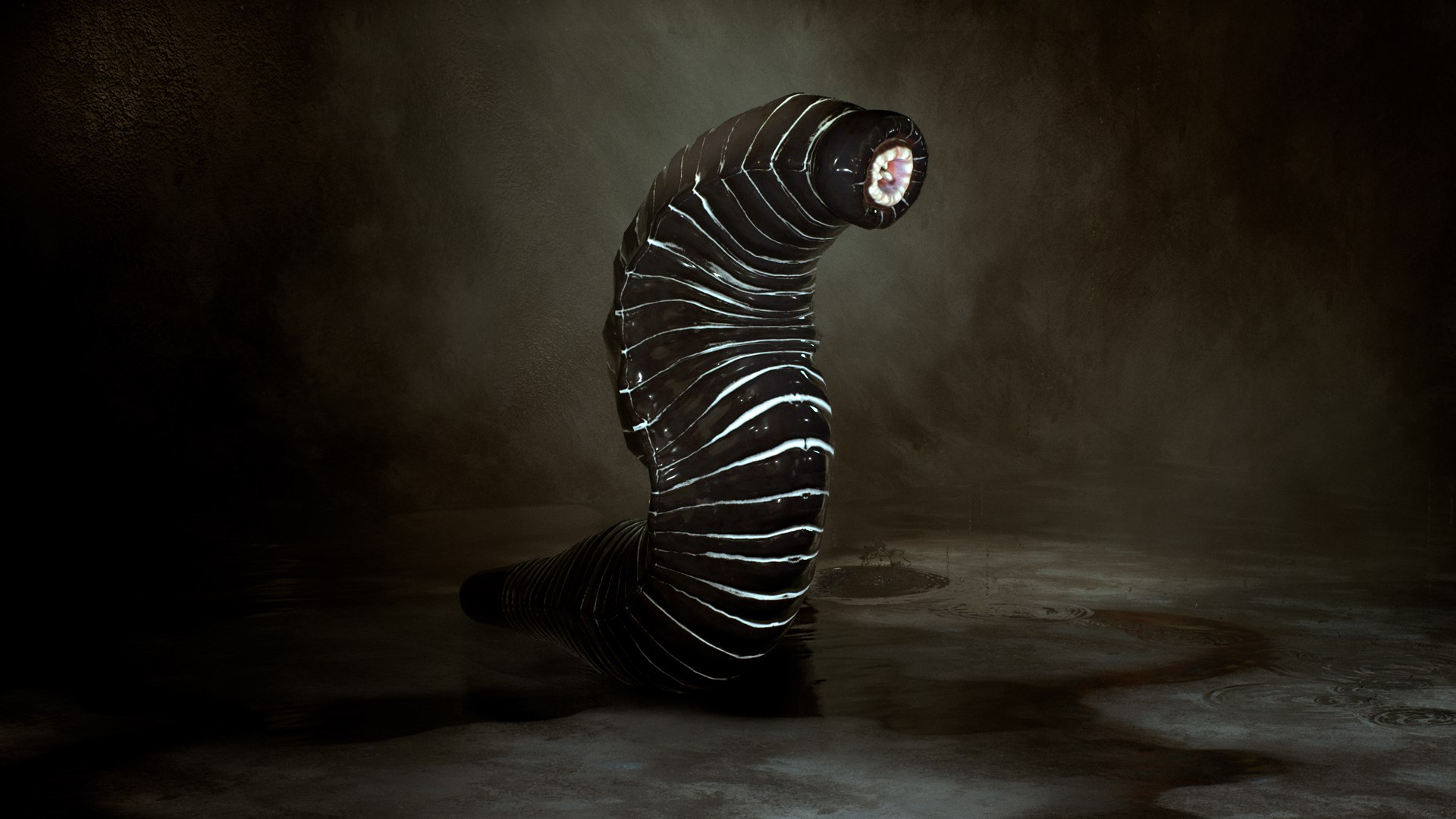 3D Model Giant Leeches - TurboSquid 1337052