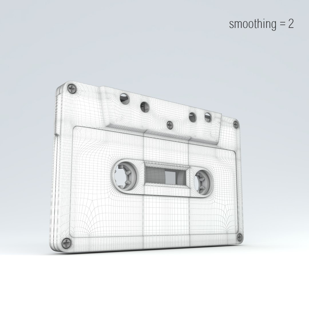 cassette 3d model