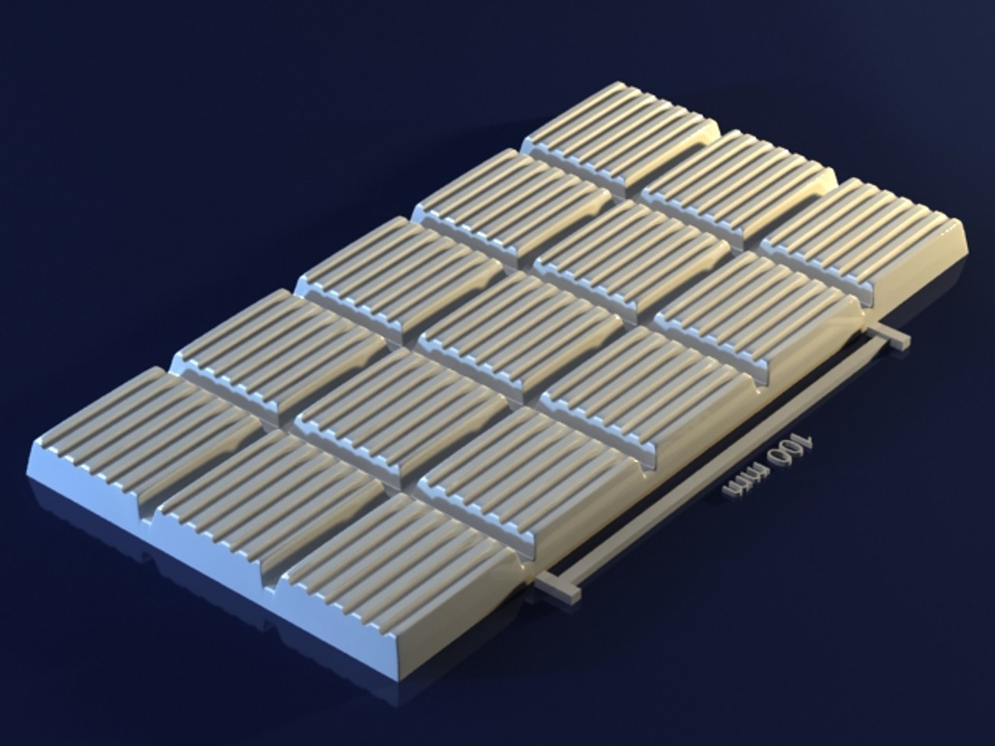 3d Model Toffee Chocolate