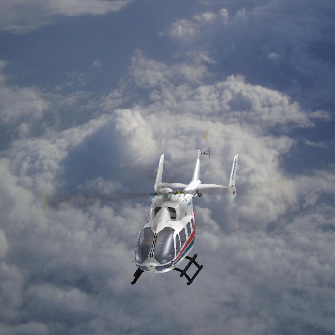 3d Model Eurocopter Ec-145 Meravo Helicopters