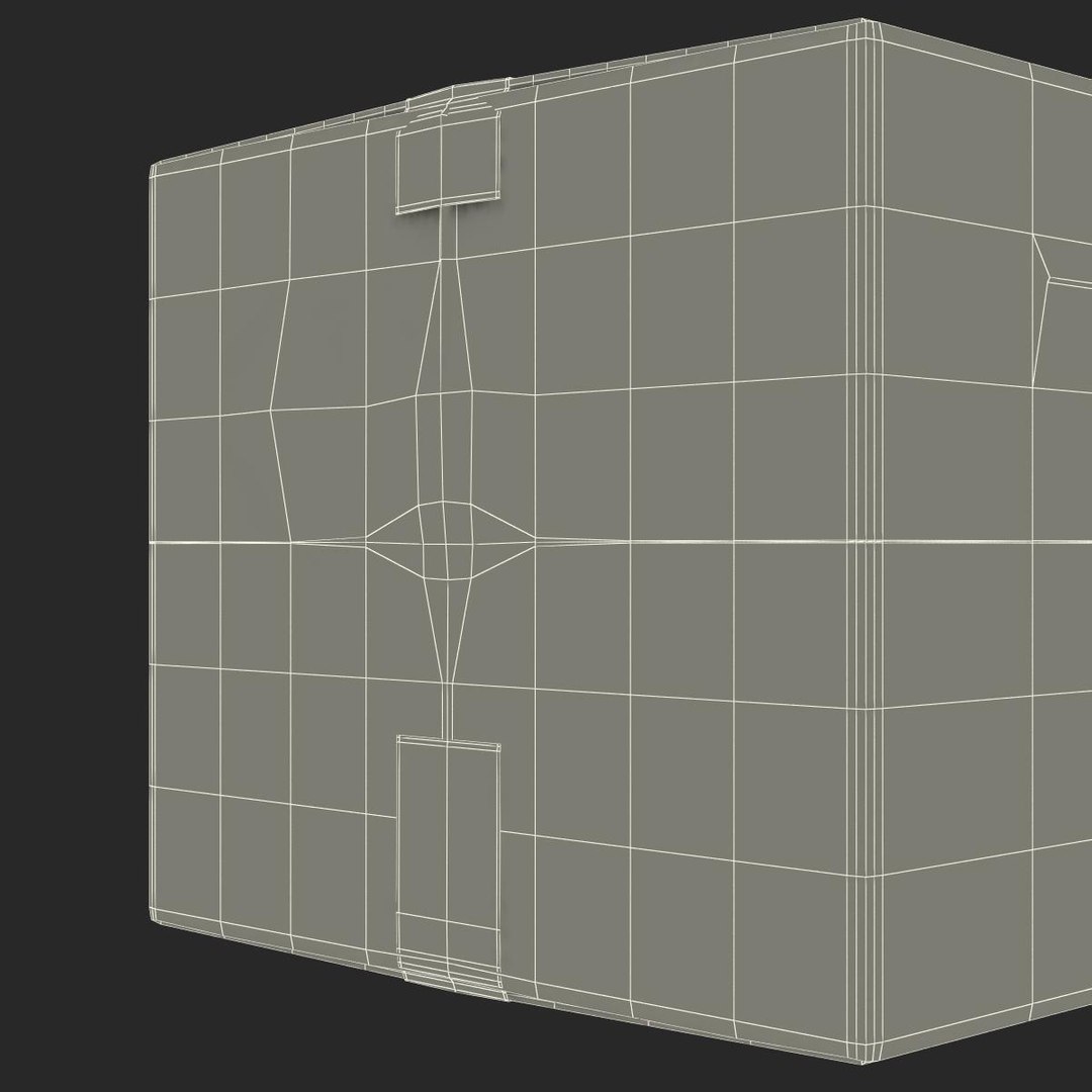 3ds max cardboard box 2