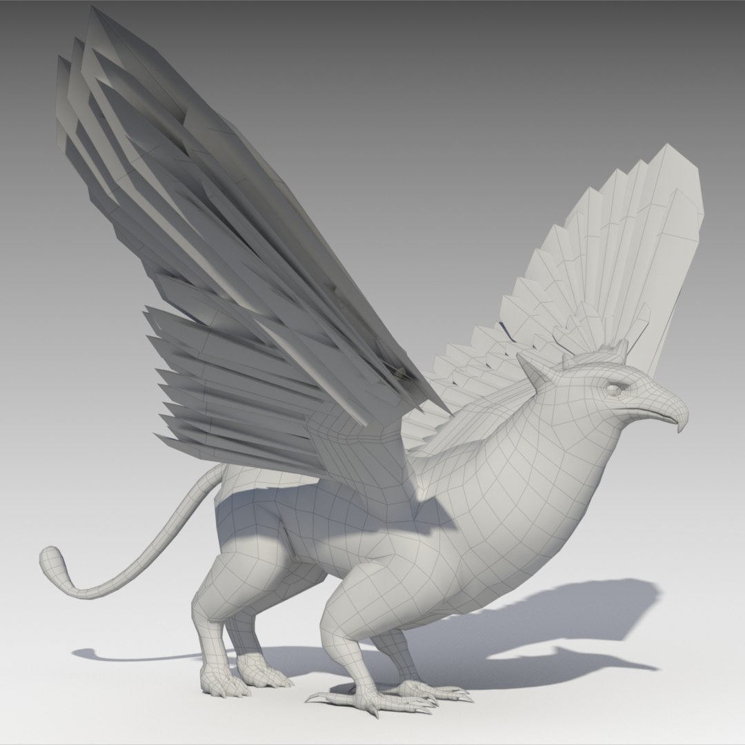 3d Model Griffin Animations
