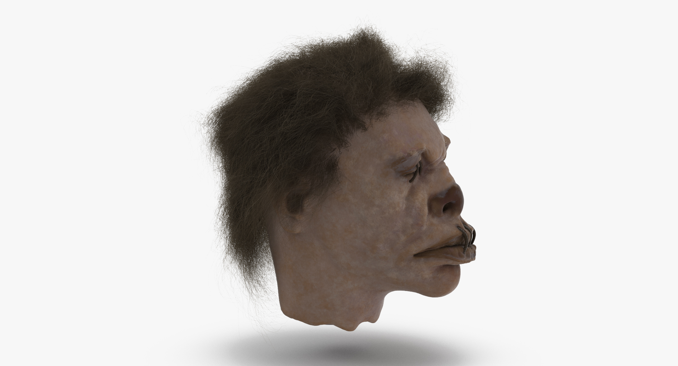 3D 3 shrunken heads model - TurboSquid 1174735