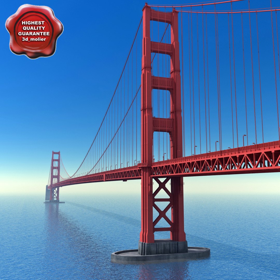 golden gate plus 3d