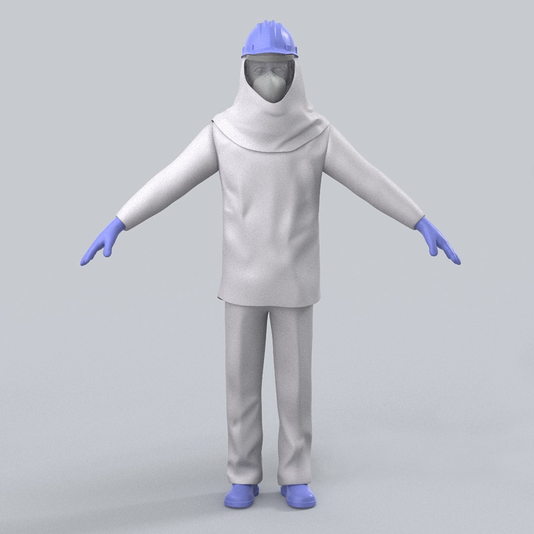 3D doctor ppe - TurboSquid 1563884
