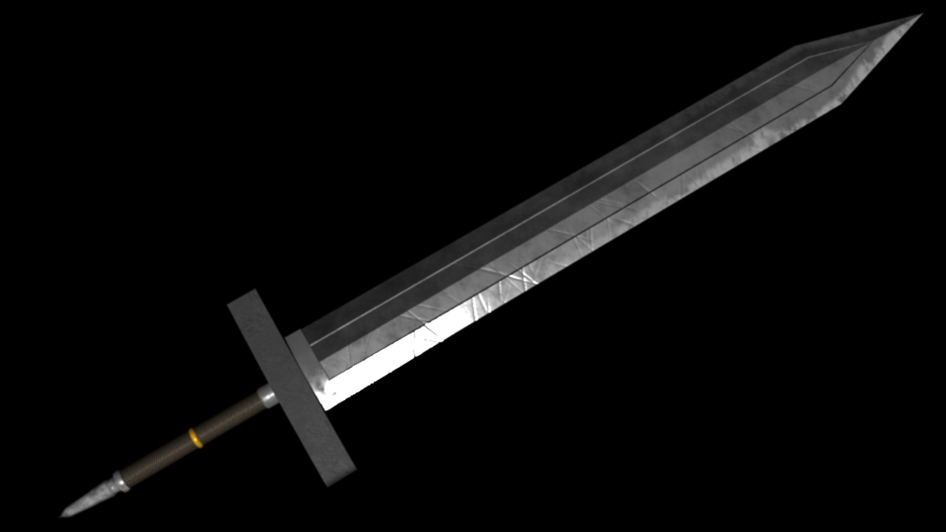 Sword Greatsword Great 3d Model