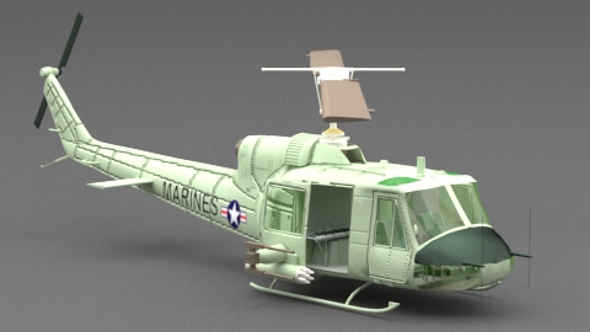 Helicopter Model - TurboSquid 1454849