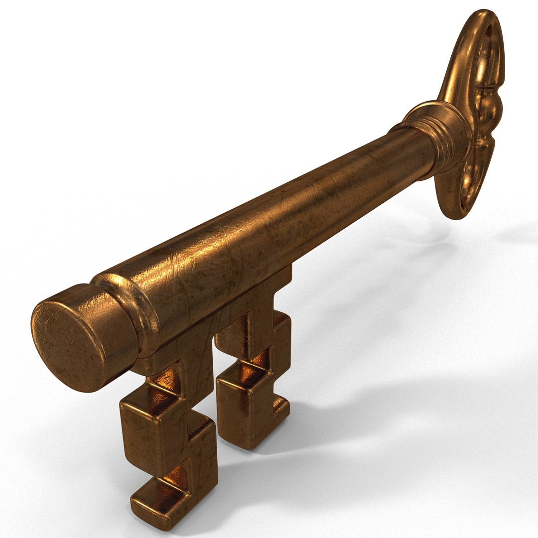 3d model skeleton key