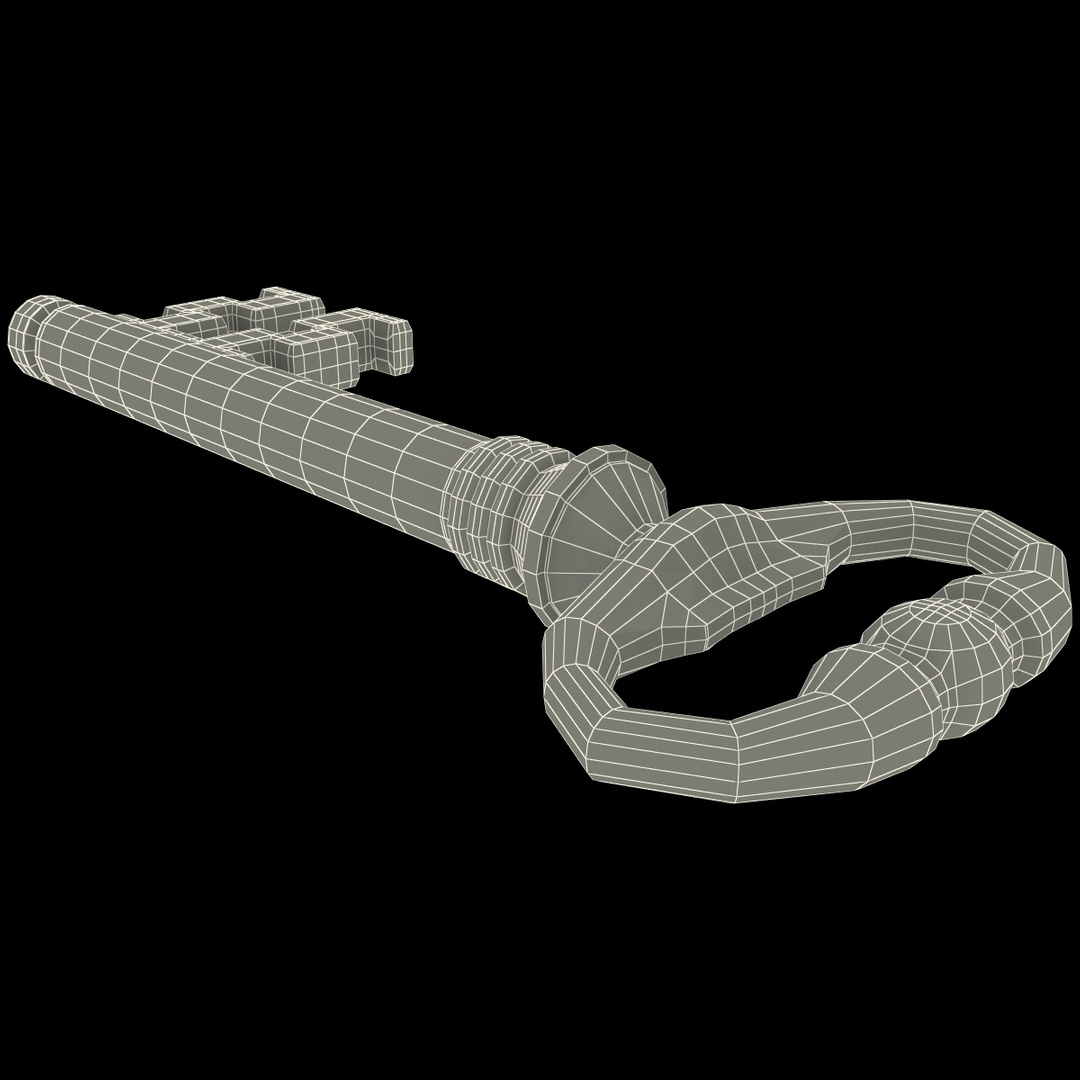 3d model skeleton key