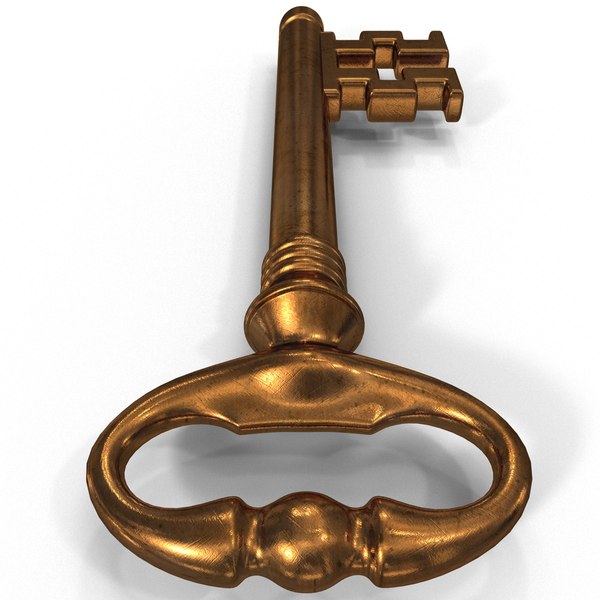 3d model skeleton key