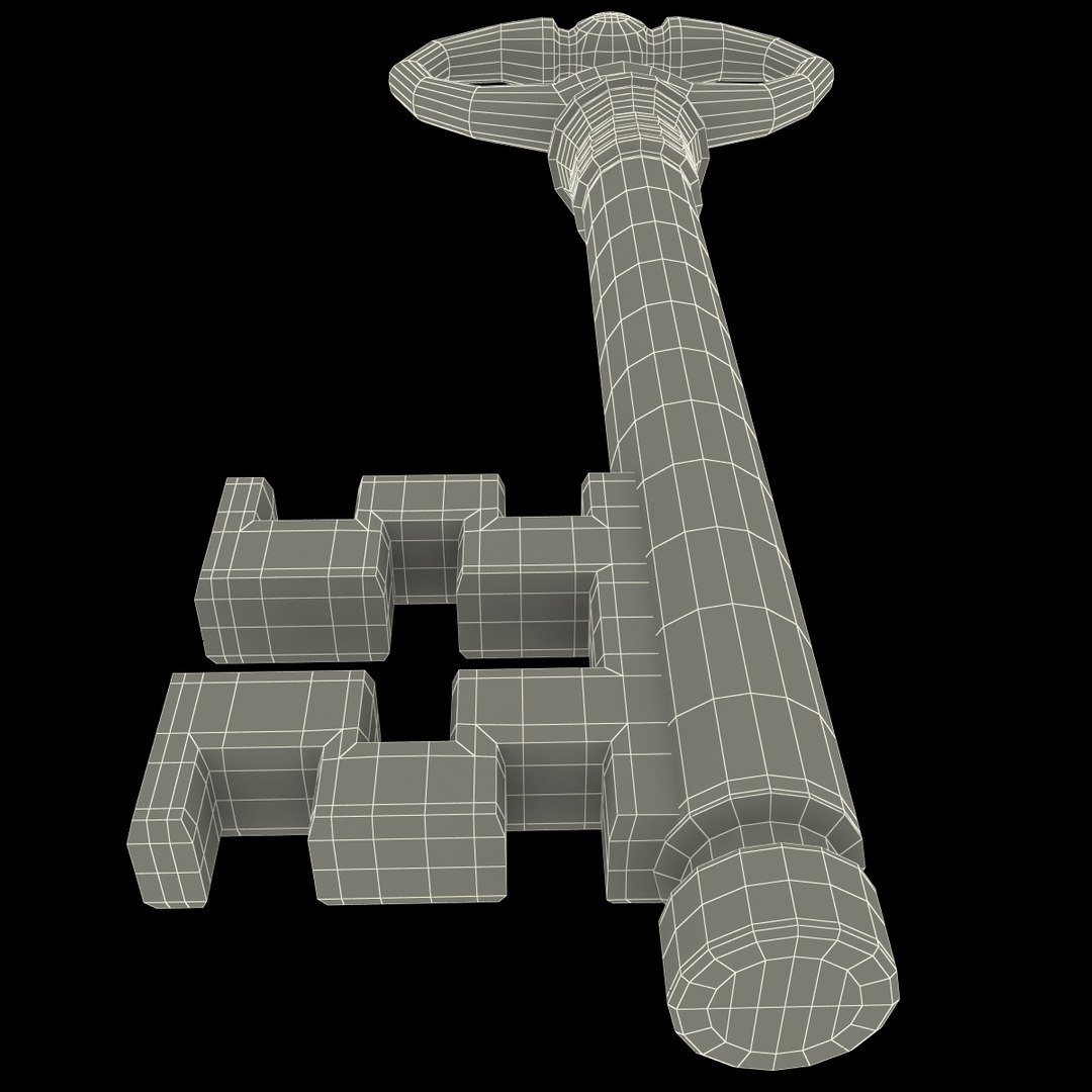 3d Model Skeleton Key