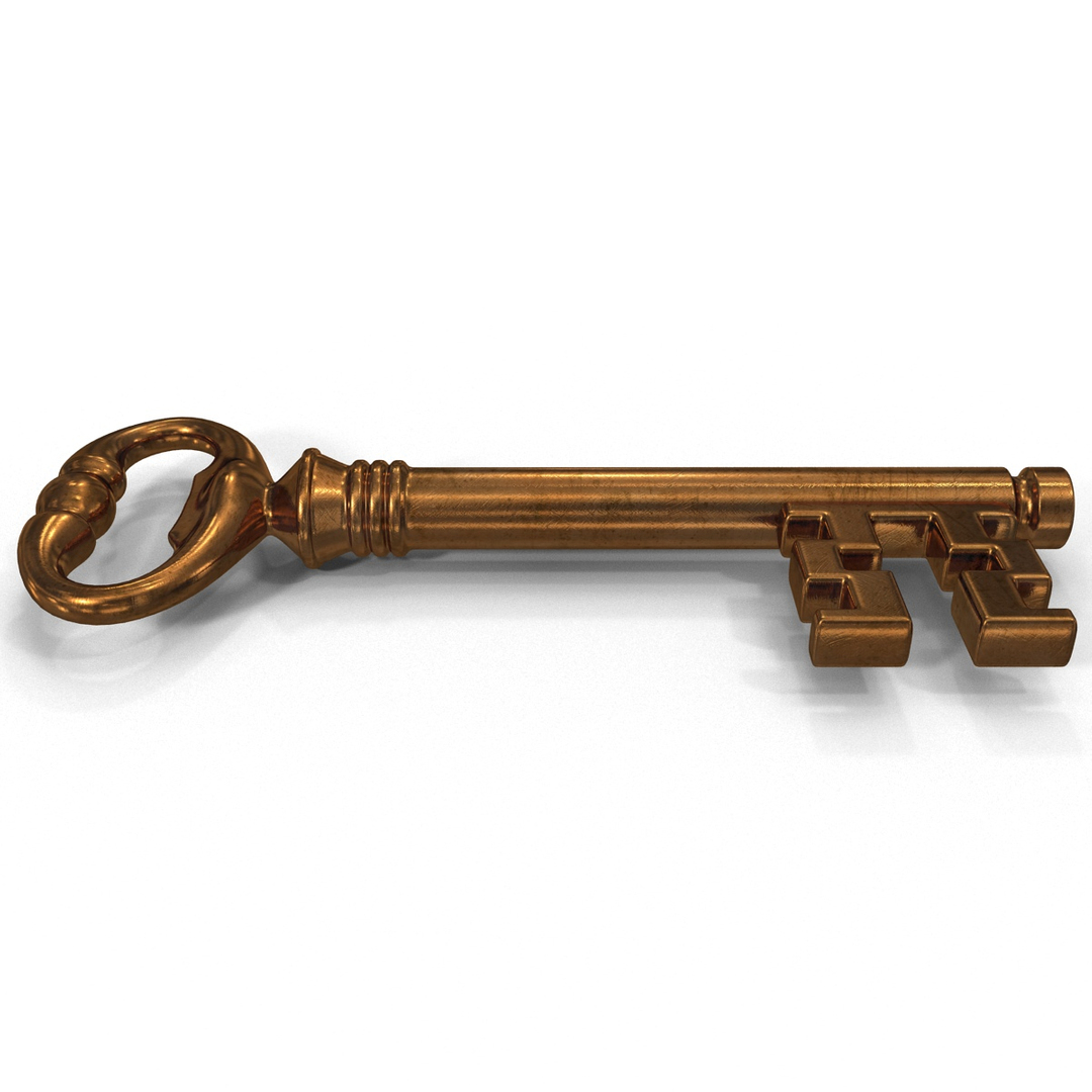 3d model skeleton key