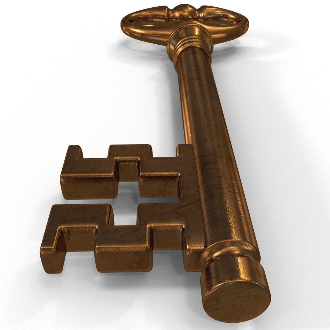 3d model skeleton key