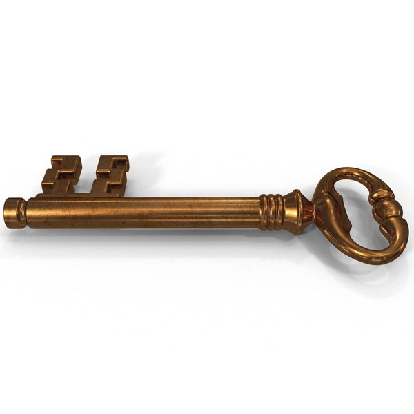 3d model skeleton key
