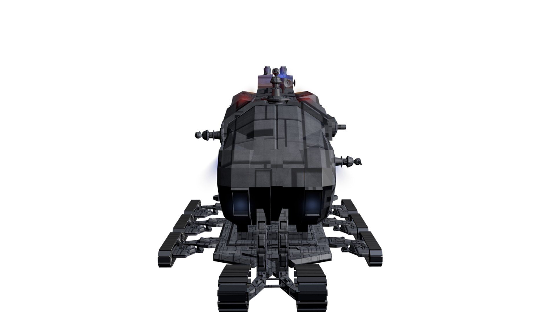 Space Tank 3D Model - TurboSquid 1167645