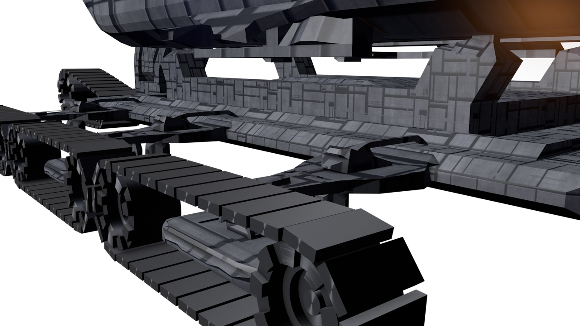 Space Tank 3D Model - TurboSquid 1167645