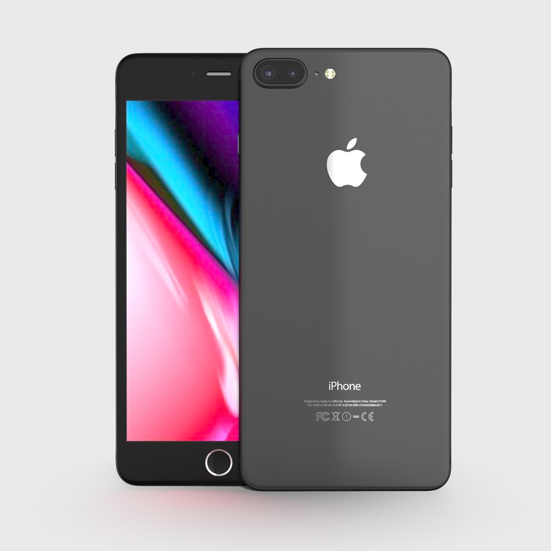 Apple Iphone 8 Colors 3D Model - TurboSquid 1204946