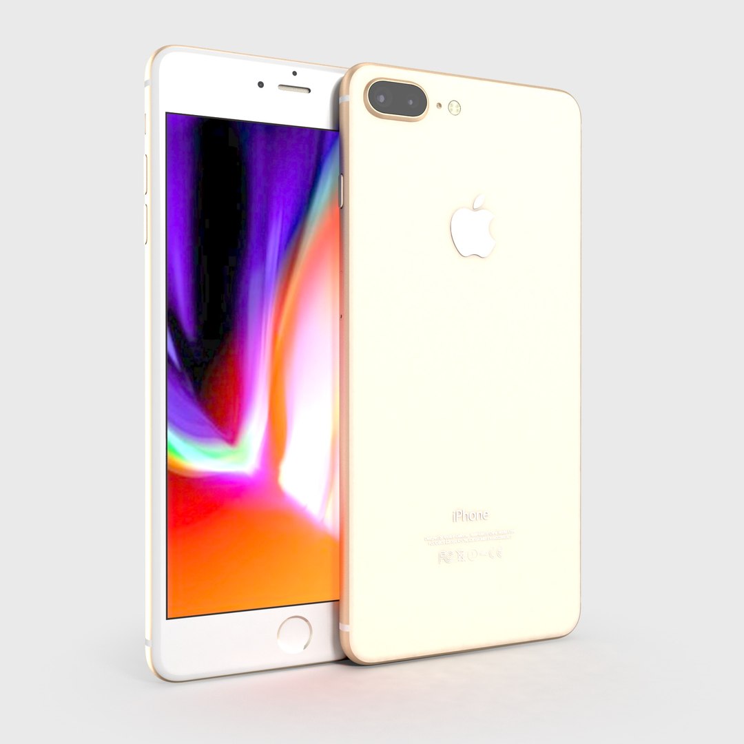 Apple Iphone 8 Colors 3D Model - TurboSquid 1204946