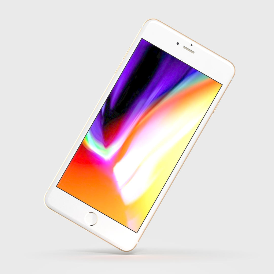 Apple Iphone 8 Colors 3D Model - TurboSquid 1204946