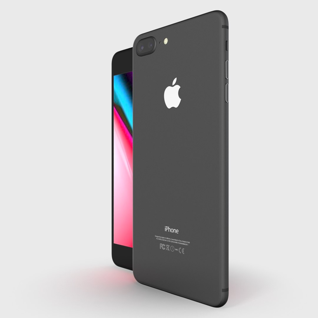 Apple Iphone 8 Colors 3D Model - TurboSquid 1204946