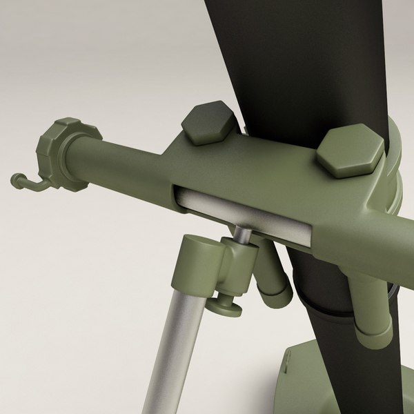 mortar 120mm 3d model