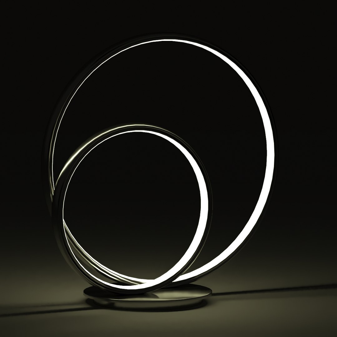 3D model omega 32cm led table lamp - TurboSquid 1512493
